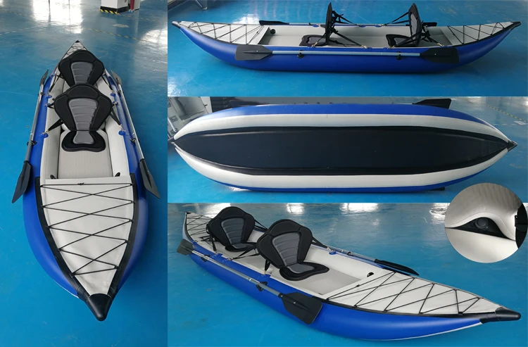 2019 New Design Strong PVC Material Light Weight Inflatable Kayak