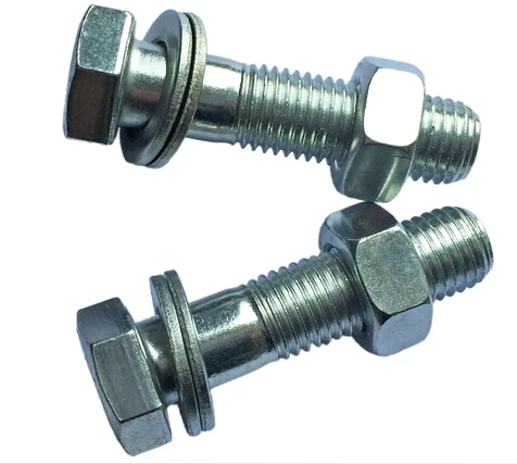 Standard High Strength Bolt And Nut Grade 8.8,10.9,12.9 With Black,Zinc ...