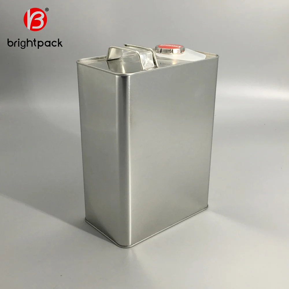 5 Liters Metal Tin Pail,Square Metal Tin Pail,Custom Size - Buy Square ...