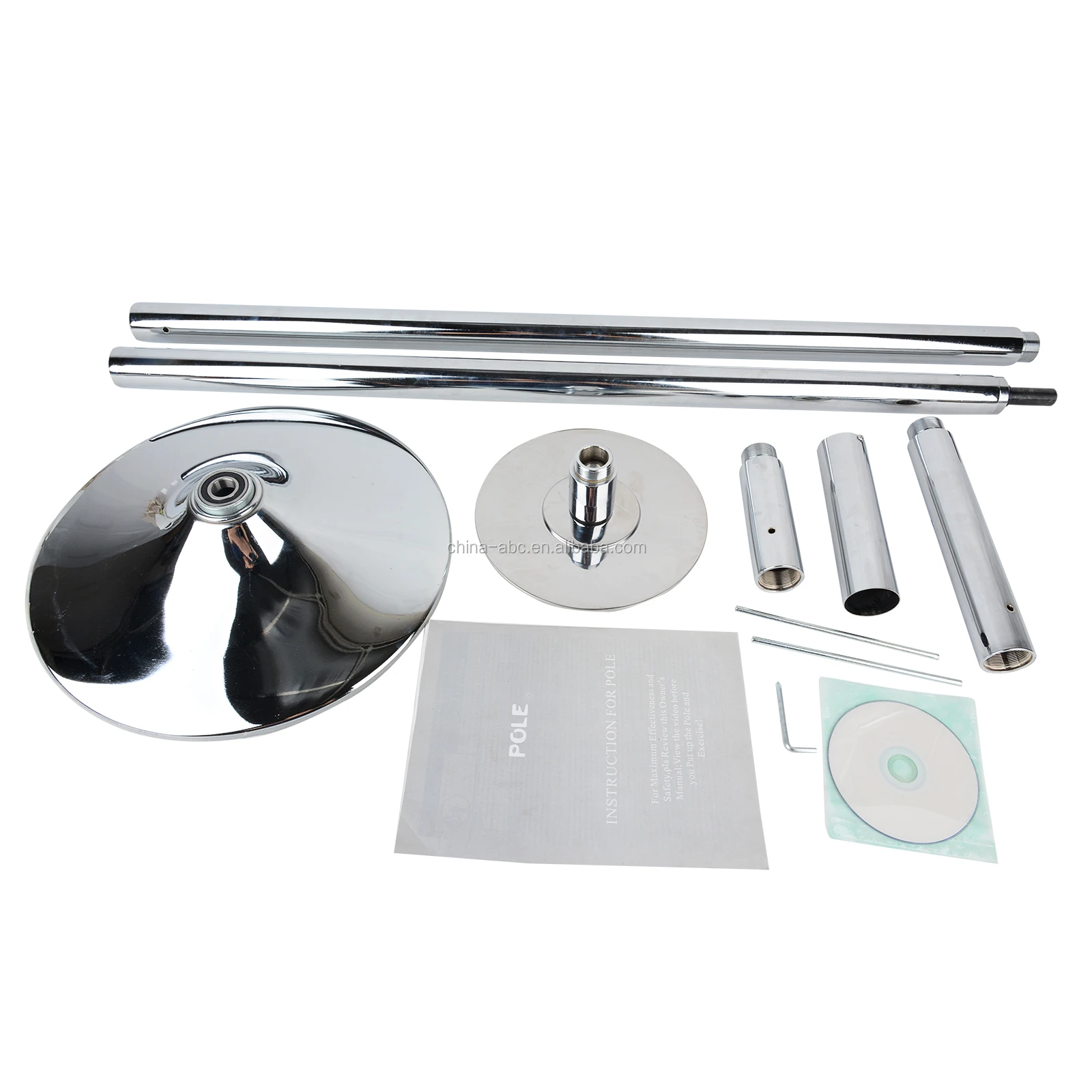 New Kit Dancing Pole Dance Pipe Tube Fitness Equipment Portable Static ...