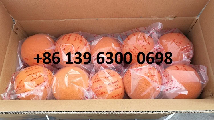 5 Inch Soft Concrete Washout Sponge Balls For Concrete Pump Pipe - Buy ...