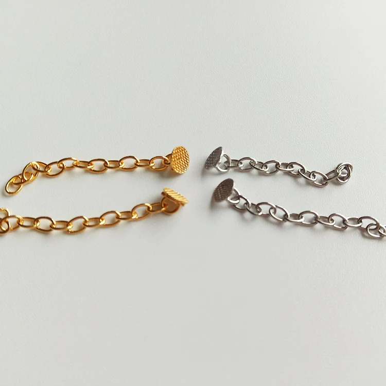 Orthodontic Round Mesh Base Gold-plating Lingual Button Chain - Buy ...