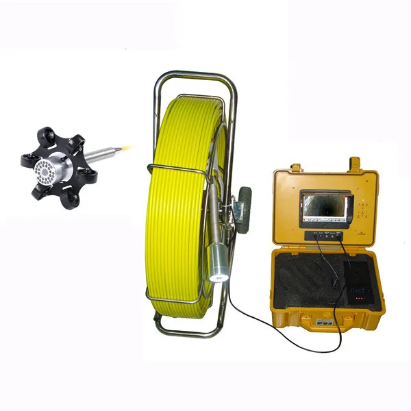 Industrial 120m Underwater Pipe Inspection Camera Cctv Drain/sewer ...