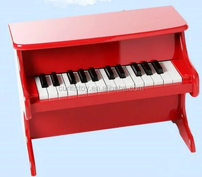 25 Keys Abs Keyboard Red Pink Black Colour Can Choose Kids Toys Wood ...