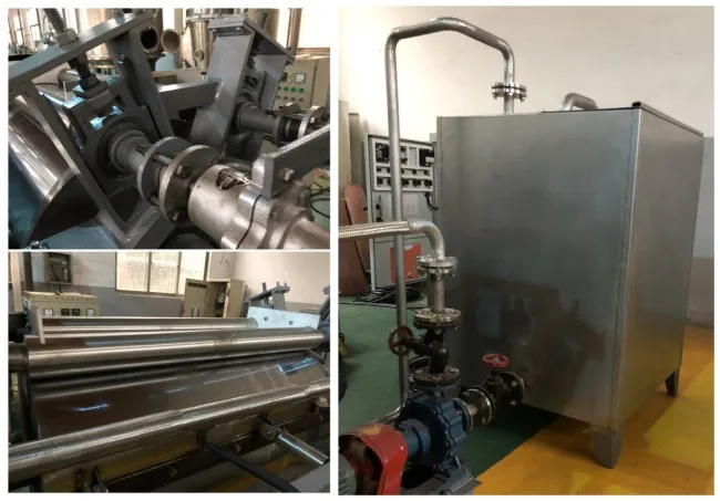 Easy Operation Thin Floating Feed Machinery Fish Flake Food Machine ...