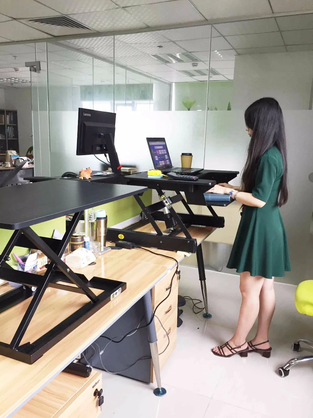 Starsdove Flexible Office Table Design Folding Adjustable Table Sit ...