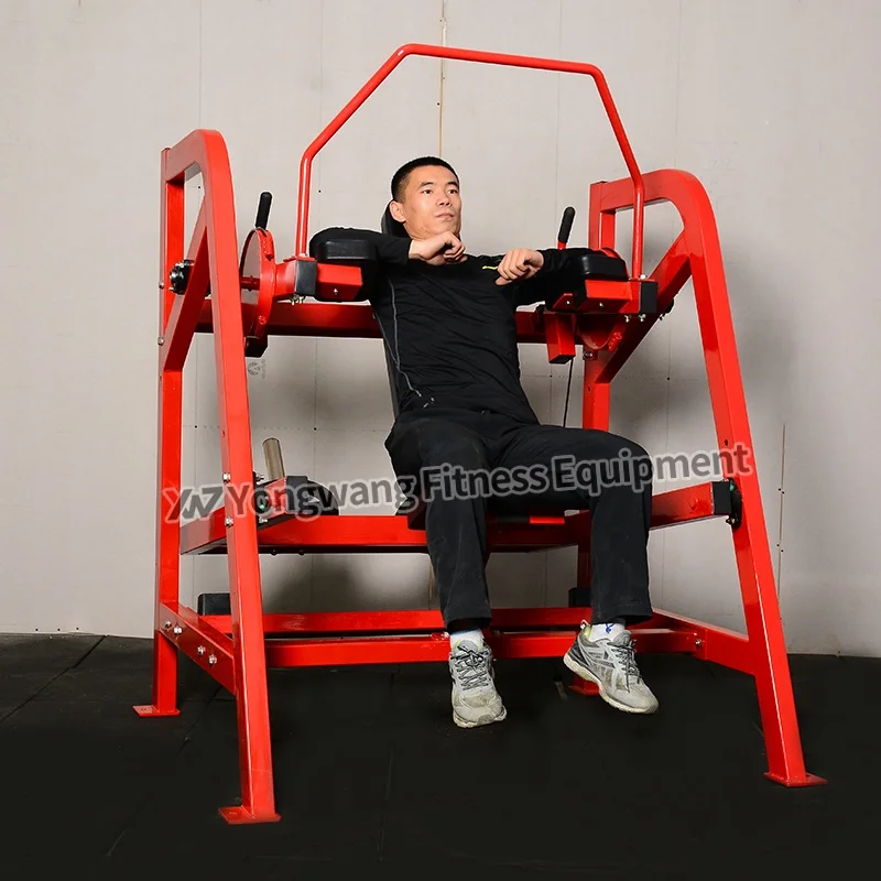 Yongwang Arm Press Back Muscle Machine - Plate Loaded Gym Equipment