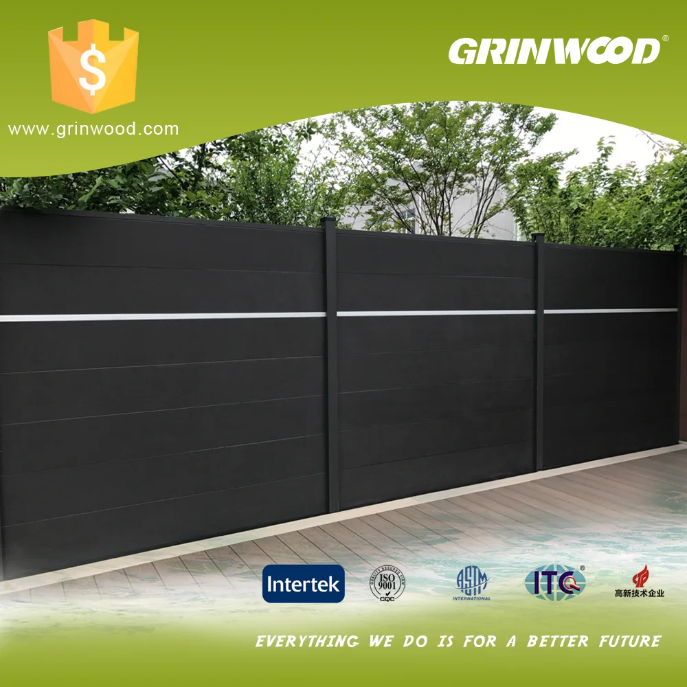 Waterproof Wpc Garden Fence Panels For Outdoor - Buy Wpc,Wpc Garden ...