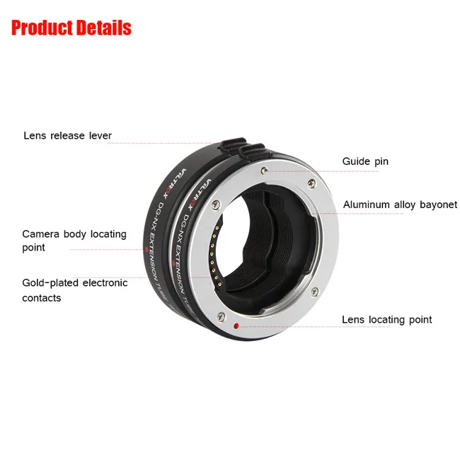 Viltrox DG-NX Lens Adapter - Auto Focus Extension Tubes