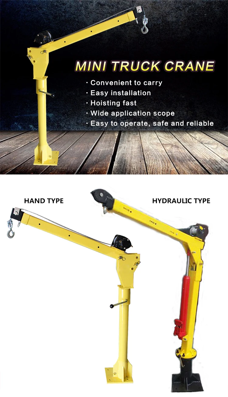 2205lb Manual Hydraulic Pickup Truck Jib Crane Products from Kalmar ...