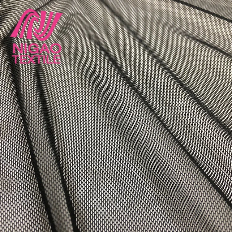 Nylon Spandex Power Stretch Net Mesh Fabric For Underwear Lining ...