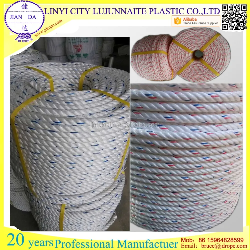 6mm 8mm 10mm Polypropylene Rope - High Strength & Durability