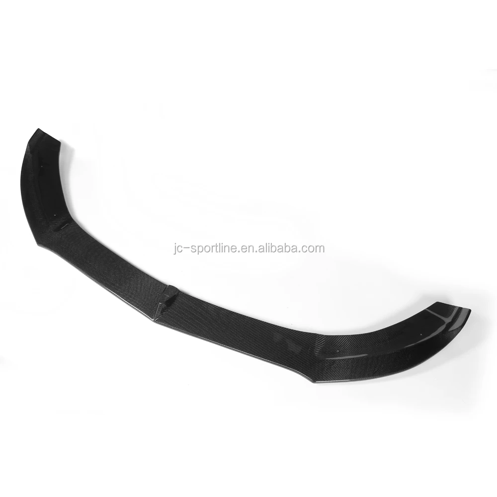 Carbon Fiber W205 Front Bumper Lip Spoiler for Mercedes C205 C200 C300 ...