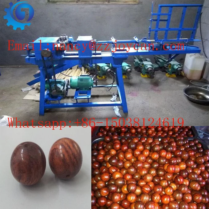 High Efficiency Wooden Ball Polishing Machine - Bead Making
