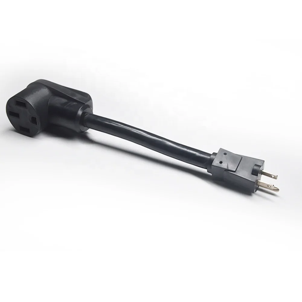 18 Inch 10/3 Stw 15 To 50 Amp Electric Vehicle Charging Adapter (15a ...