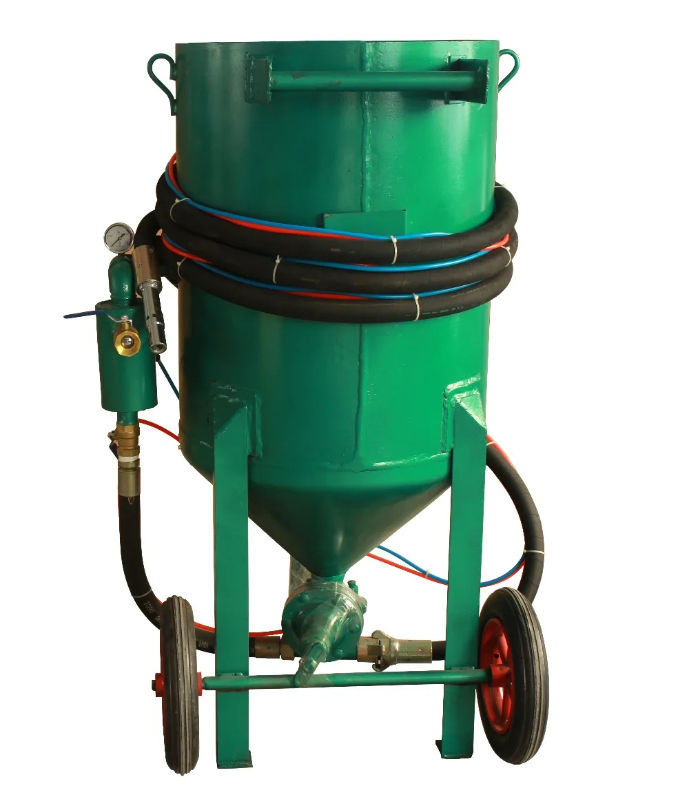 Pressure Abrasive Sand Blast Pots Fit For Ship And Super Big Products ...