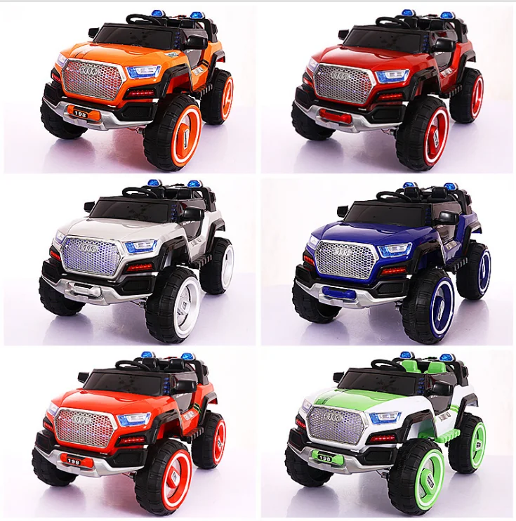 12v Four Drive Kids Electric Cars Four-wheel Roadster Swing Kids ...