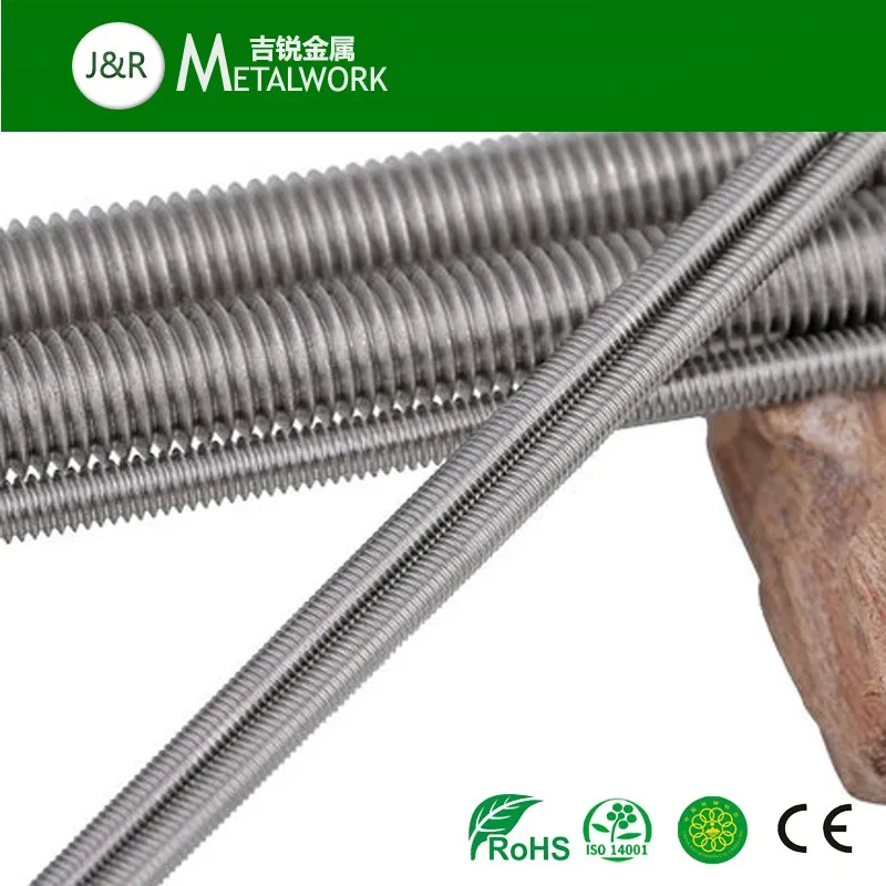 M22 M24 M27 M30 A2-70 Din975 Ss304 Thread Bar - Buy Ss304 Thread Bar,A2 ...