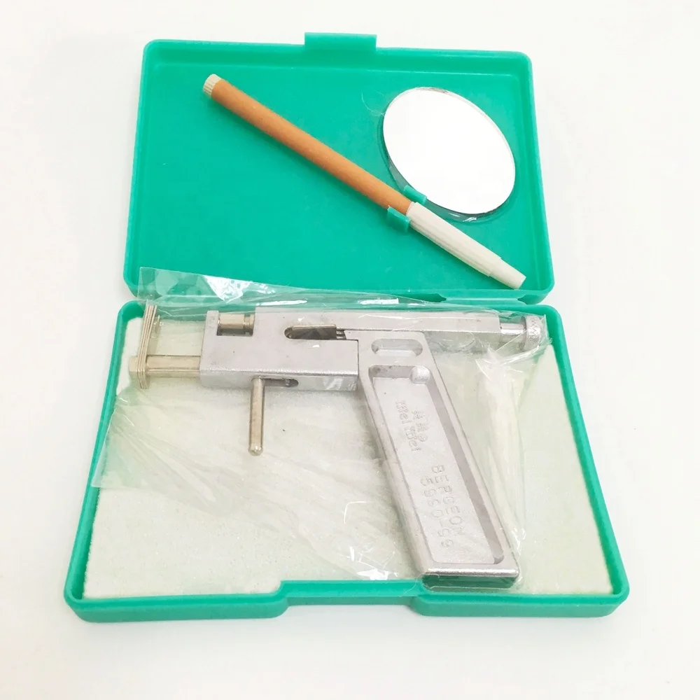 Berlin Ear Piercing Gun Professional Pistol Earing Hole Gun Metal - Buy ...