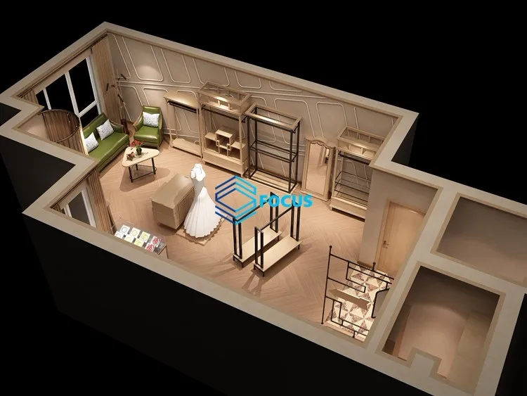 Custom Made Retail Shoe Store Interior Equipment Design for Bag and ...