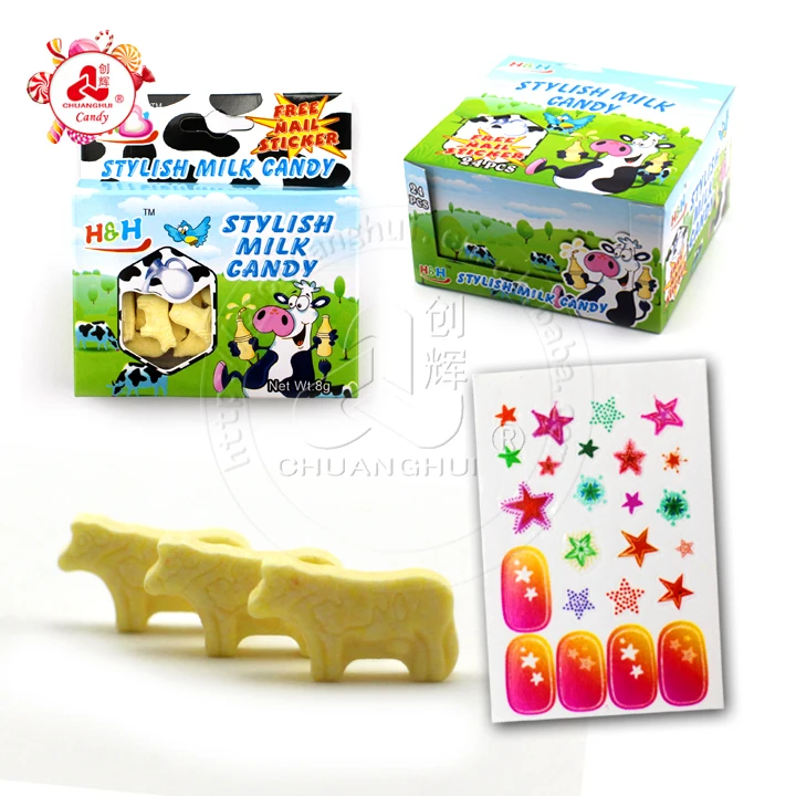 Tablet Permen Susu Kering Bentuk Sapi dengan Stiker Kuku| Alibaba.com