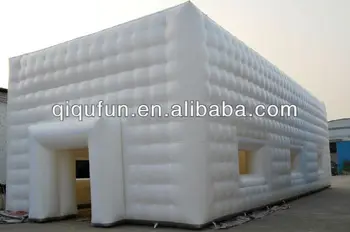 White Inflatable Construction Cube Tent - Buy Inflatable Cube Tent,Wind ...