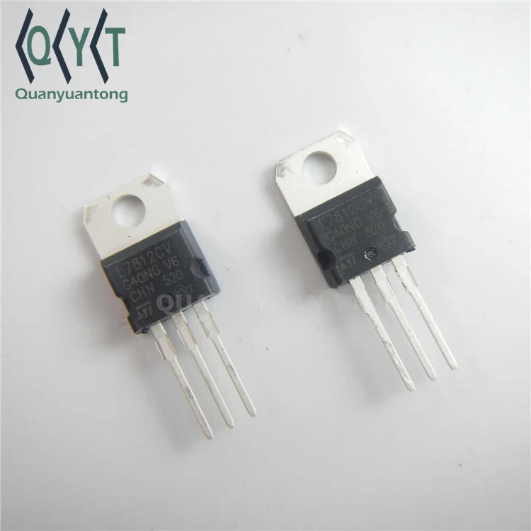 To-220 Voltage Regulator Transistor 7812 7812cv L7812 L7812c L7812cv ...
