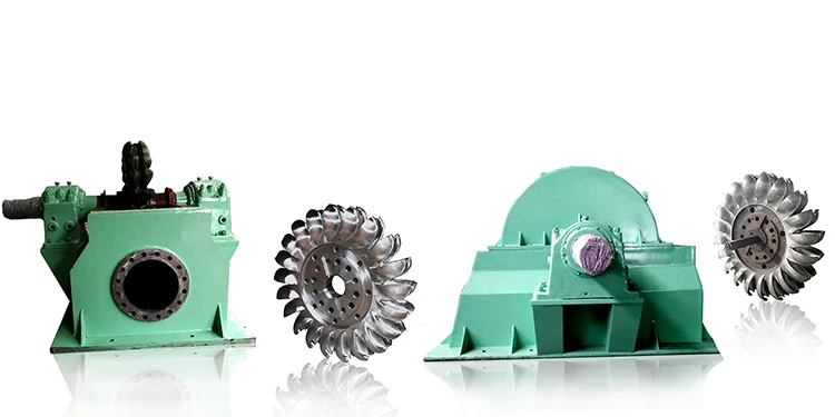 Mini Hydroelectric Pelton Turbine & Wheel - 100KW-10MW Output, ISO ...