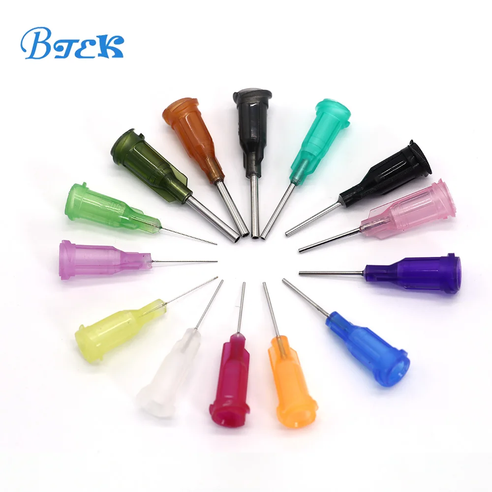 Industrial Plastic Luer Lock Cannula Piercing Syringe Tips Dispensing ...