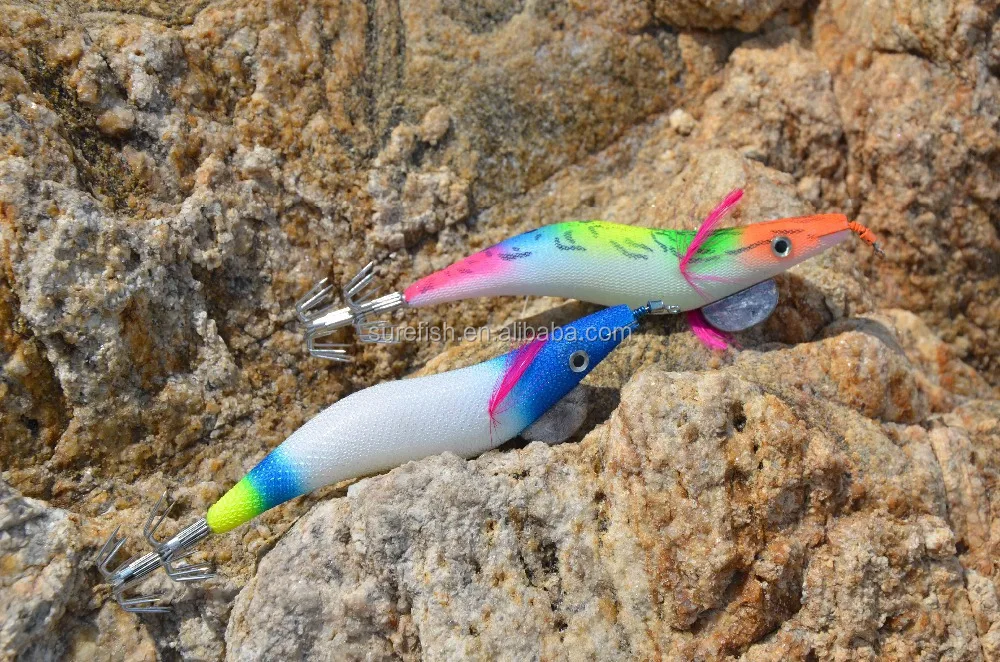 Wholesale Custom Made Factory Squid Jig Fishing Lure