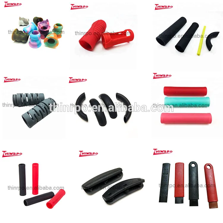Molded Silicone Handle Cover Custom Rubber Handle Sleeve Rubber Golf ...