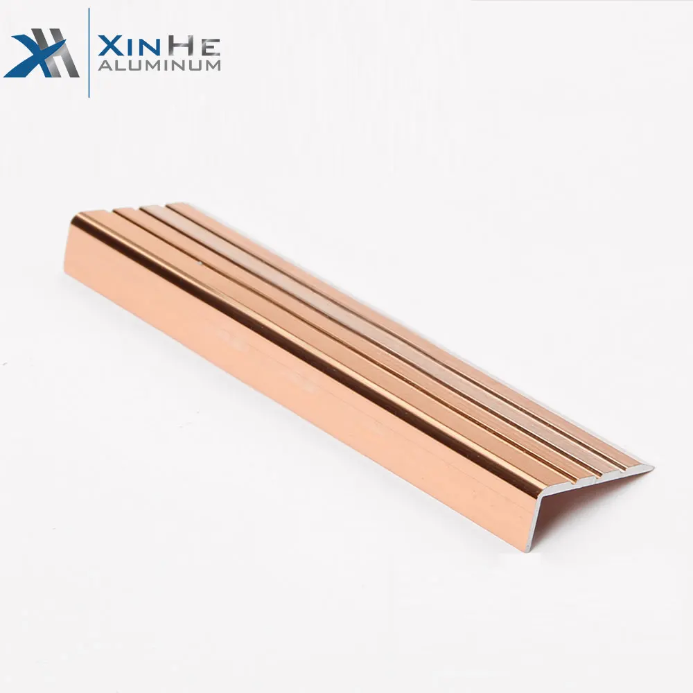 2.5m 2.7m 3m T-section Shape Decorative Aluminium Metal Cove Tile Trim ...