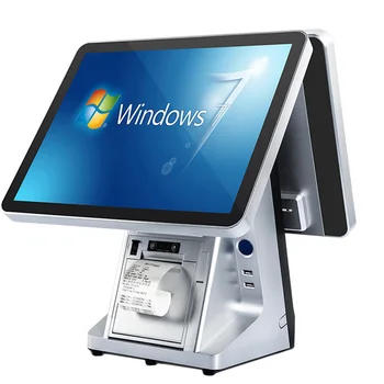 Hot! Dual Screen Pos Cashier Machine For Restaurant,Cashier Machine For ...