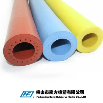 Food Grade Silicone Round Foam Tubes - Buy Round Foam Tube,Hollow Foam ...