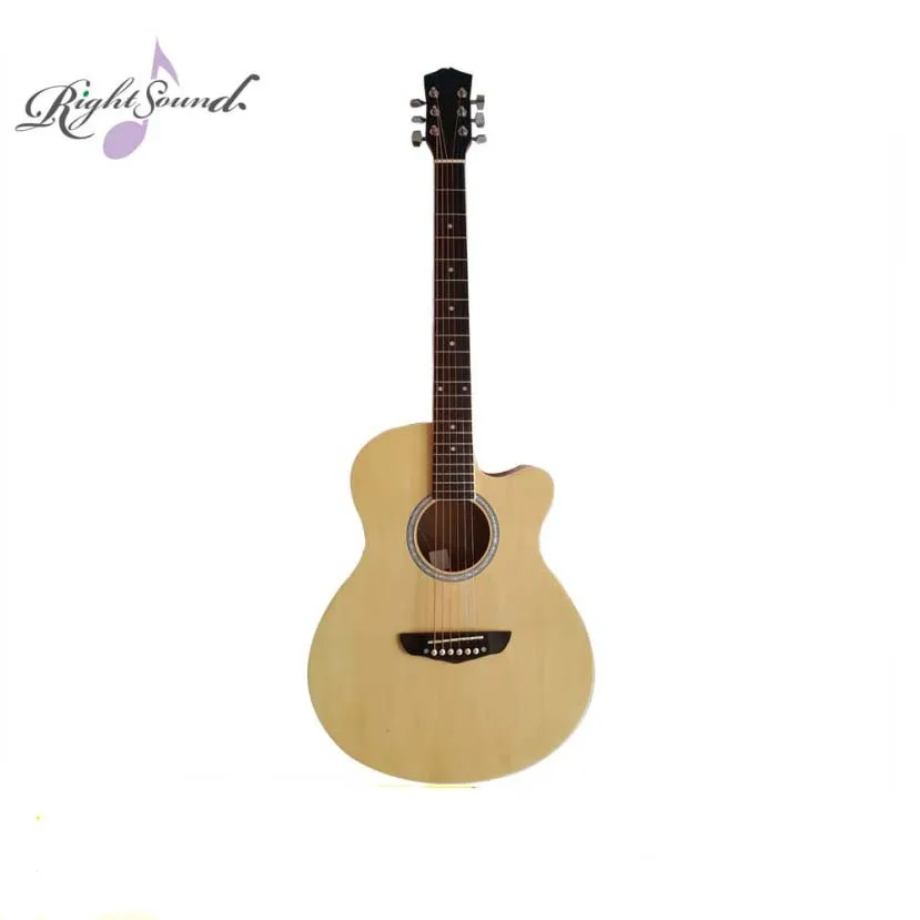 Colorful Cutway 38 Inch Basswood Student Acoustic Guitar Wholesale ...