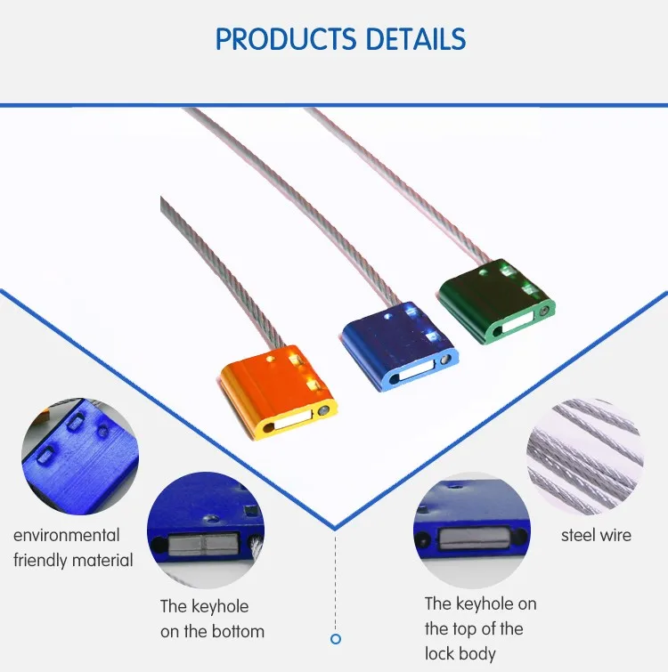 Tamper Proof Compliant Anti Pilferage Container Cable Seal Yt-cs603 ...