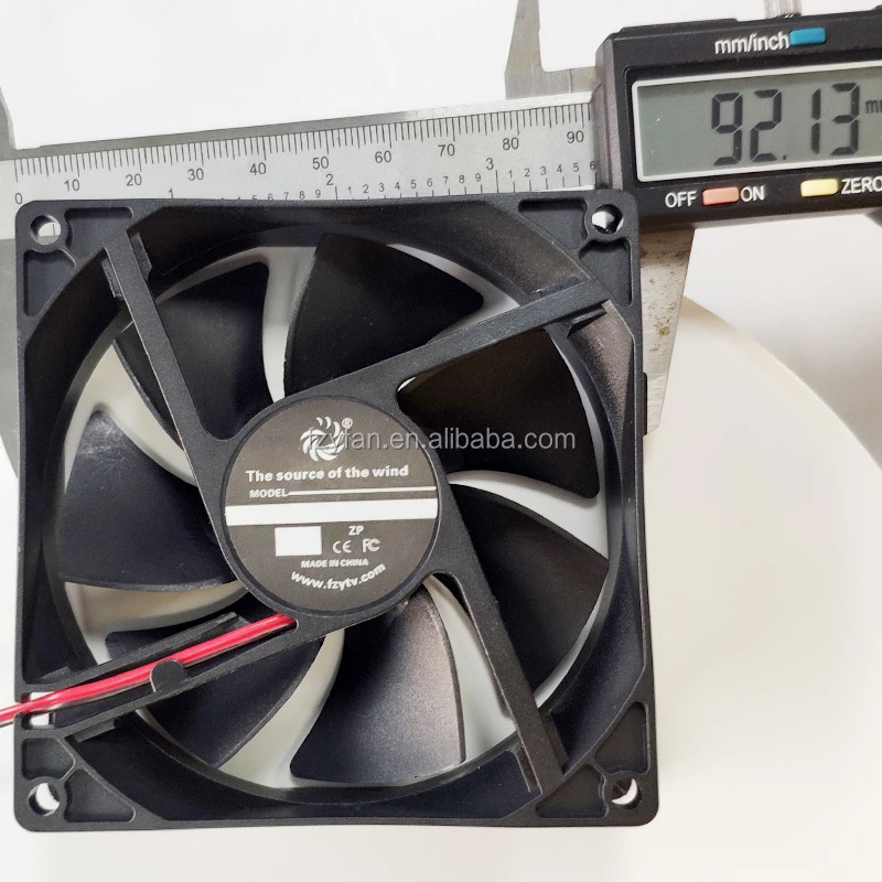 High Quality Axial 12v 24v 92mm Cooling Fan for HVAC