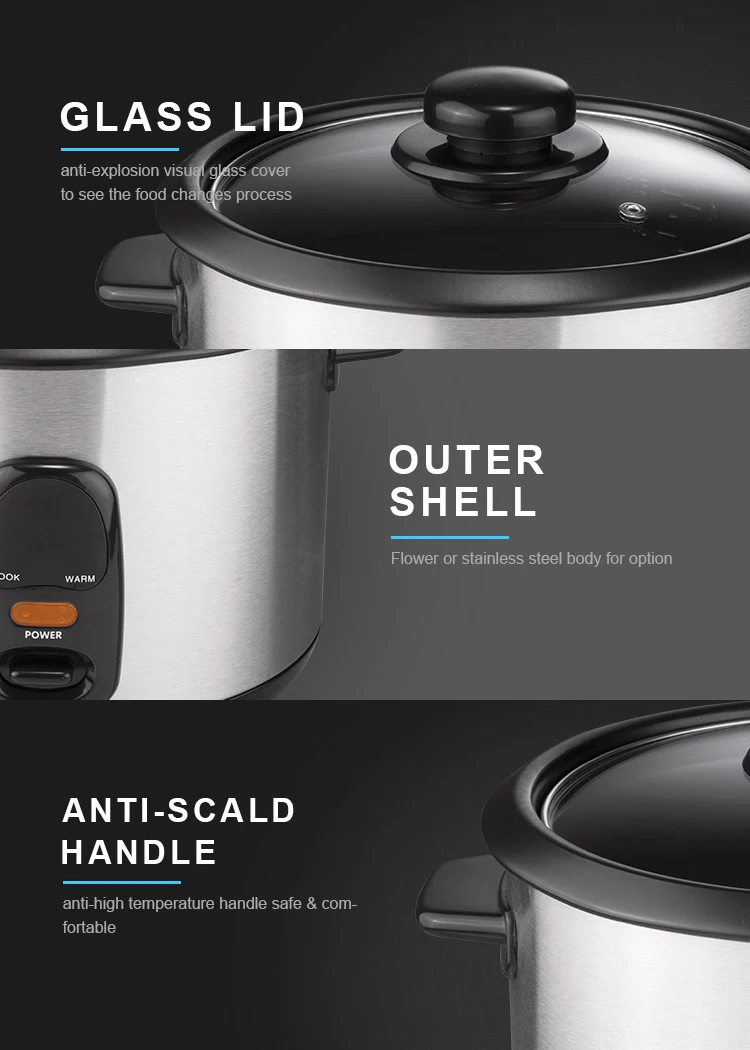 Electric Rice Cooker 1.8L 700W - Efficient Kitchen Appliance