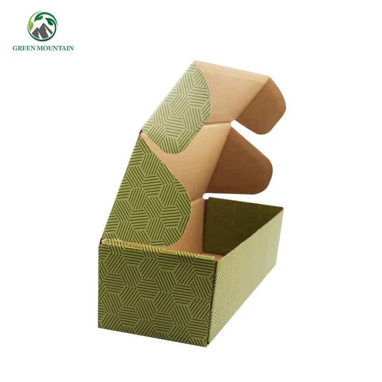 Custom Printed Shipping Box - 350gsm Corrugated Cardboard