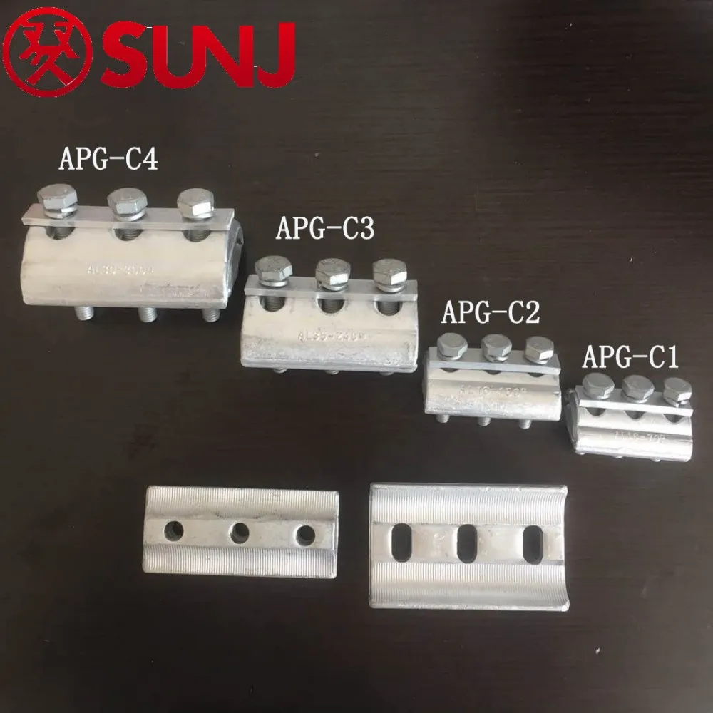 Apg Overhead Aluminum Cable Clamp/pg Clamp - Buy Electrical Wire Clamp ...