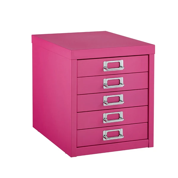 Pine CD Storage - 5 Drawer Cabinet for Filing & Organization