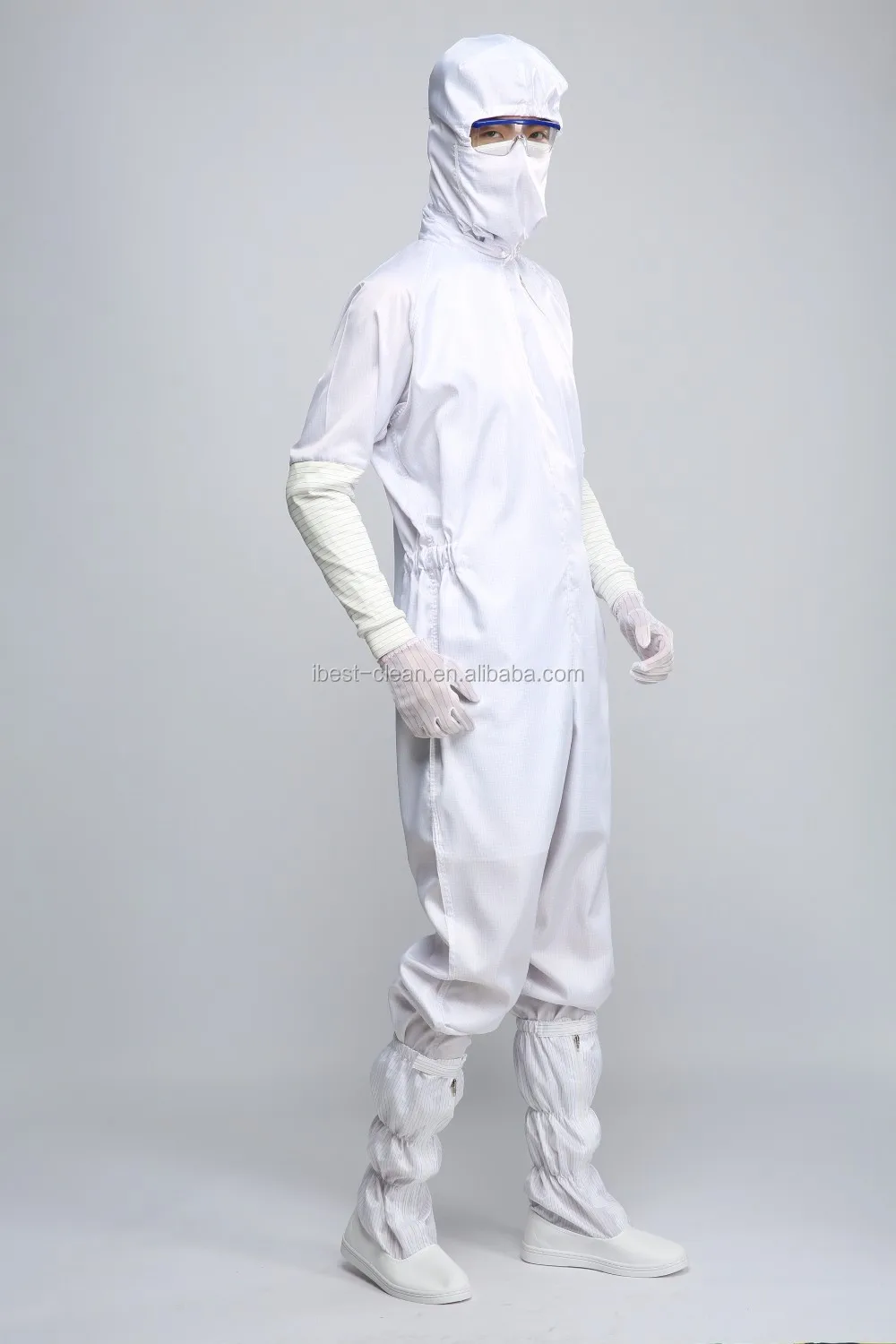 Anti Static Cleanroom Esd Smock - Buy Esd Smock,White Smock,Ready-made ...