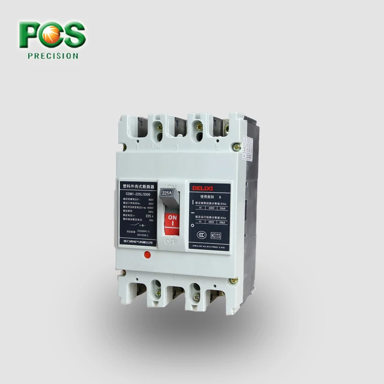 3pole Mccb With Shunt Trip Coil Overload Protector Cdm1 - Buy Mccb With ...