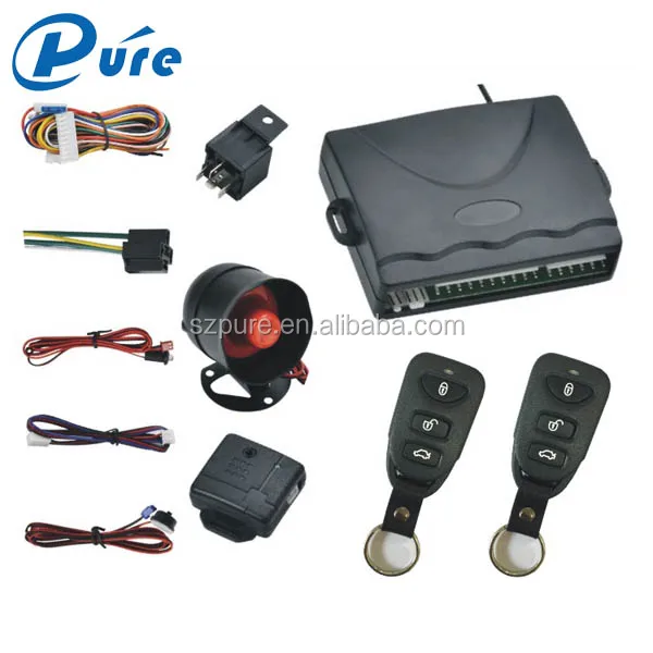2019 On Sale Alarm Car System With Car Central Locking Keyless Entry ...