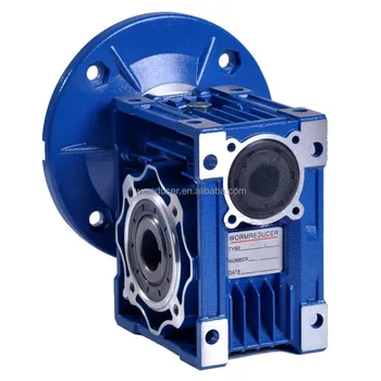 Motovario Blue Color Nmrv 063 Worm Gearbox With 80b5 Input Flange - Buy ...