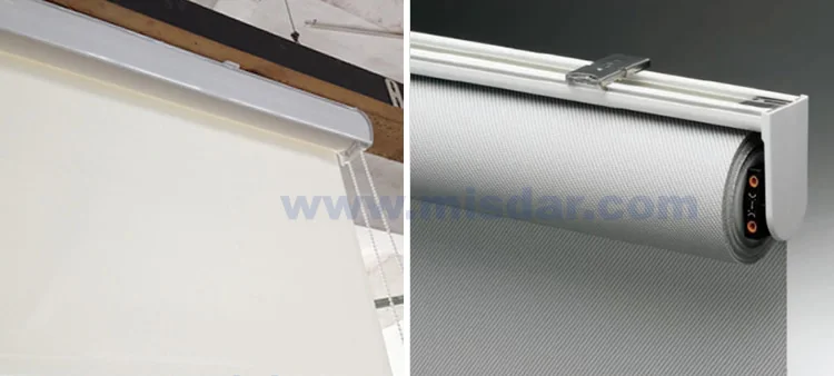 Custom-made Electric Roller Blinds by Misdar - Durable & Stylish