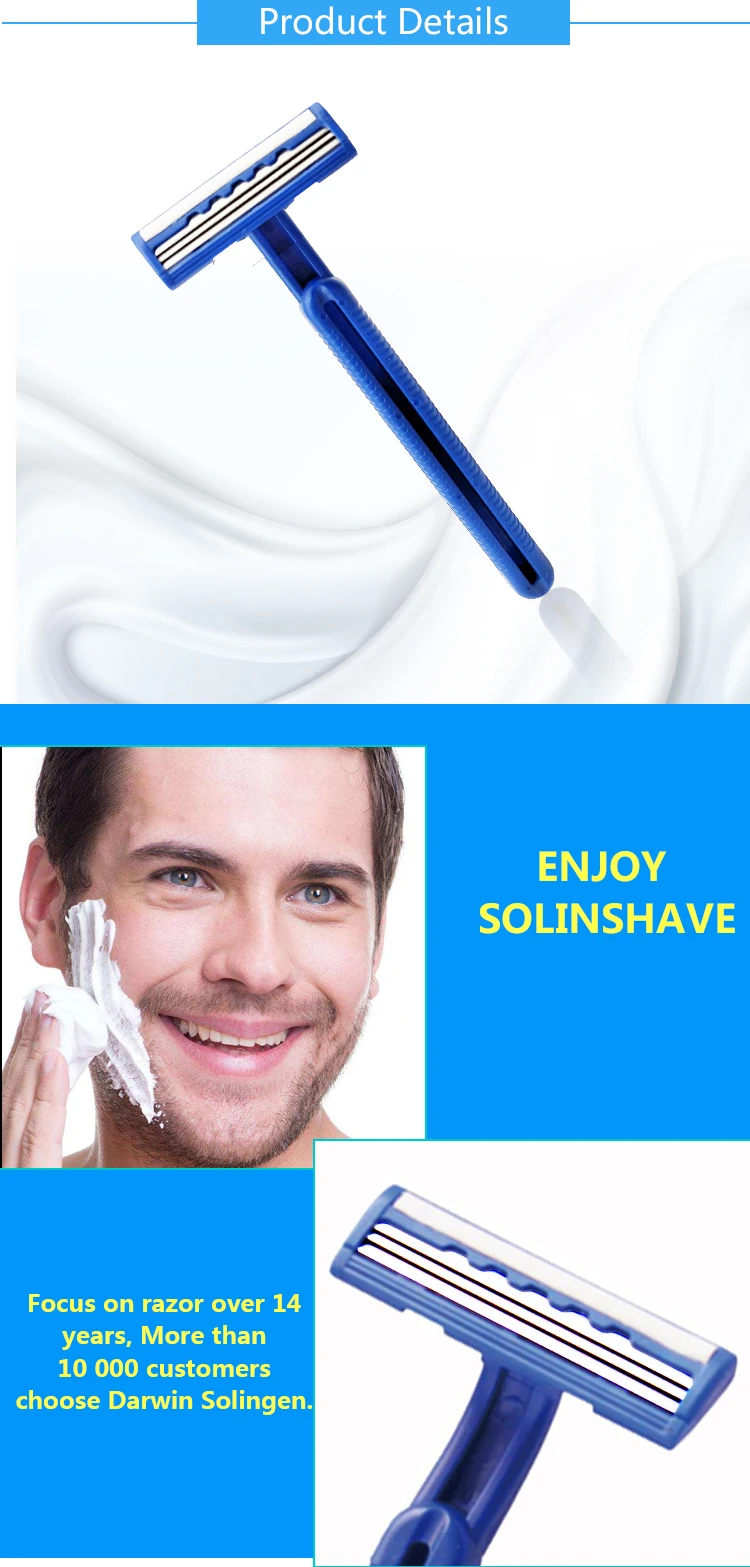 Yes Disposable Shaving Razor Blades Male Gender 3 Blade Razor - Buy ...