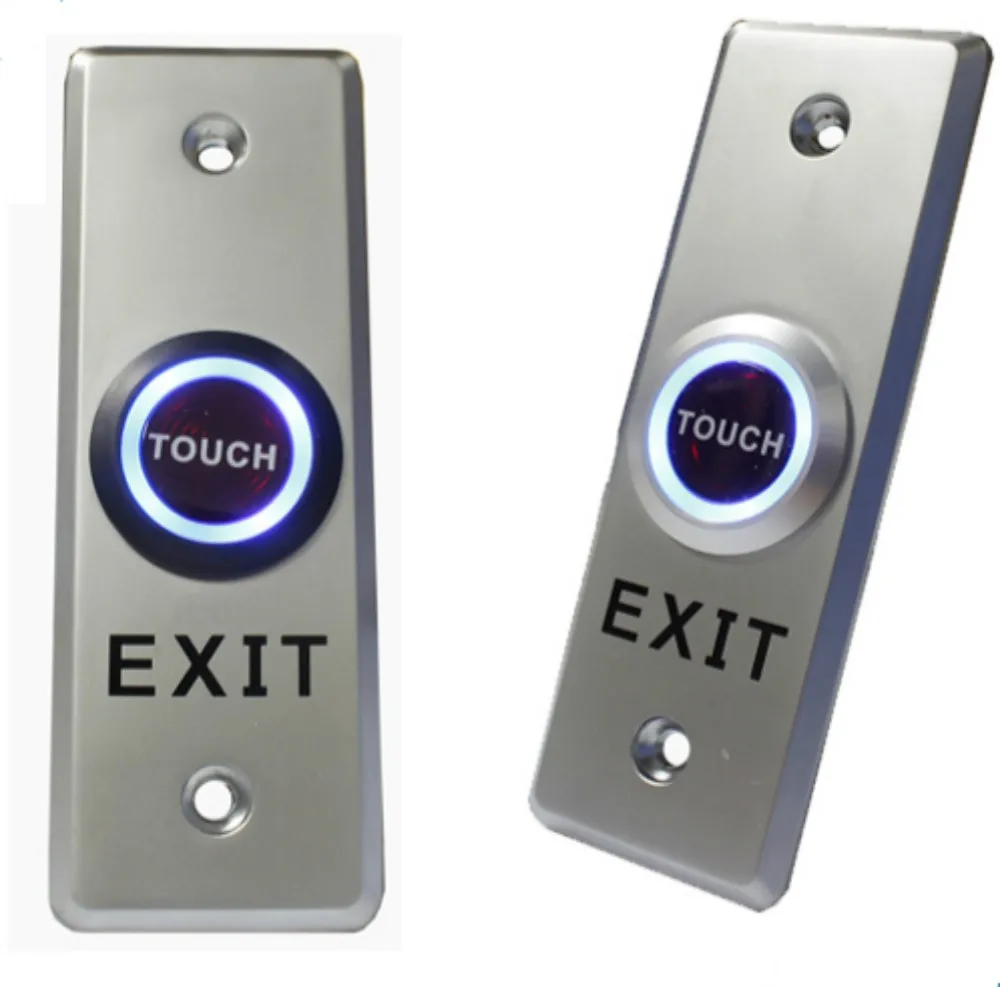 Zinc Alloy Touch Sensor Door Exit Release Push Switch With Time Adjust ...