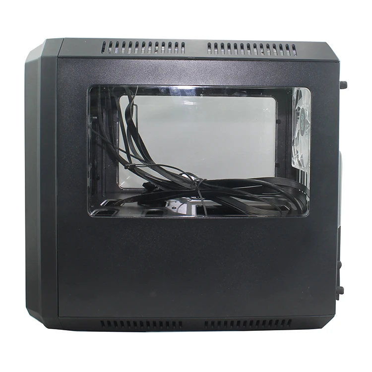 Transparent Game Dust-proof Micro Atx Purple Computer Case Mini-itx ...