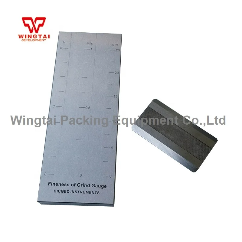 Double Groove 8 Hegman Grindometer Scraper Fineness Grind Gauge - Buy ...